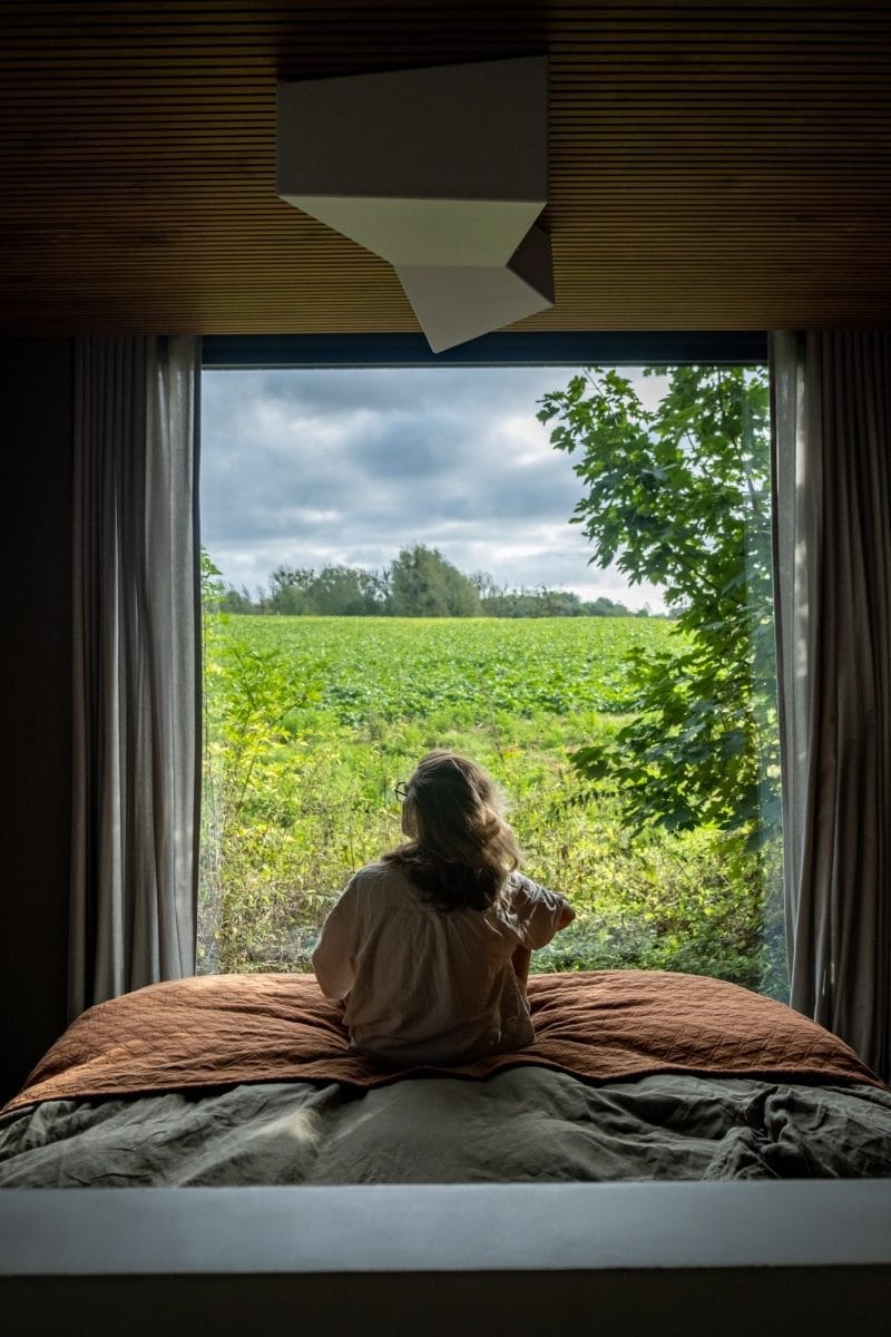 Cabin Bast: ecologische design weelde midden in de natuur (BE) - Ben er ...