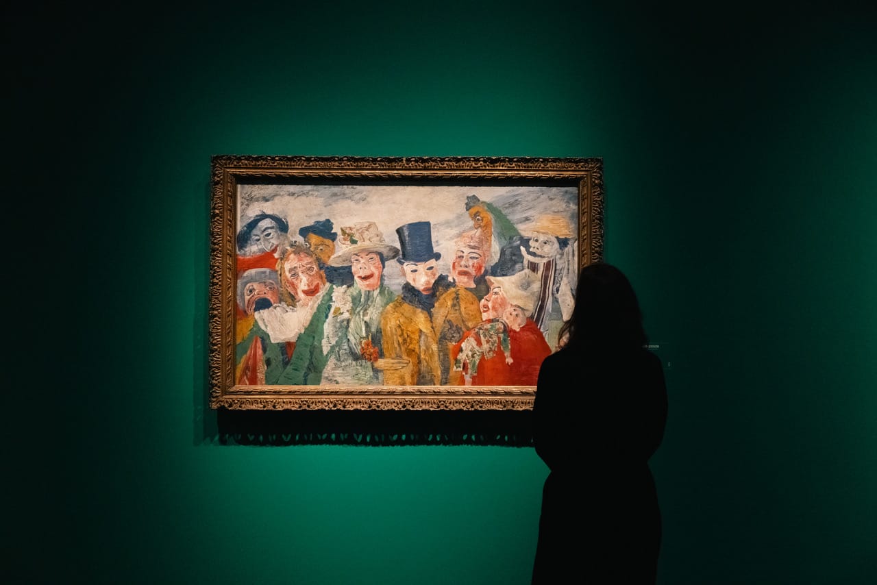 Vier keer James Ensor in Antwerpen - 2024 - Ben er weg van